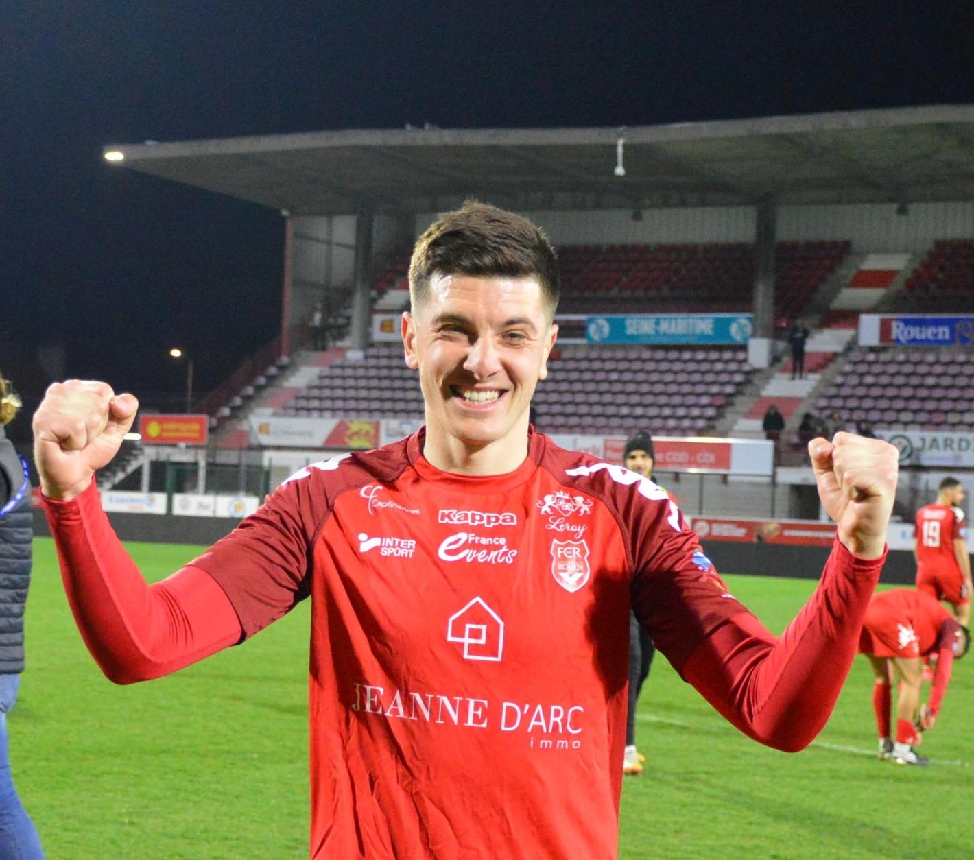 Adrien Pianelli retrouve le sourire avec le FC Rouen - Foot amateur